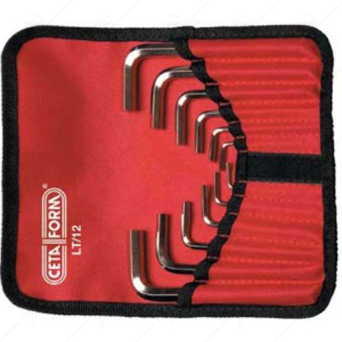 12 PIECE HEXAGONAL KEY SET SHORT ARM