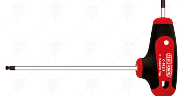 BALLPOINT HEXAGONAL KEY T-HANDLE 10ММ