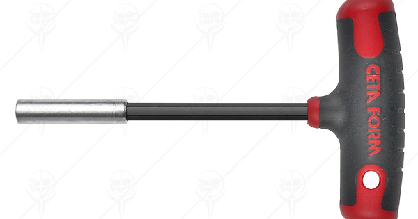 1/4 SOFTGRIP BIT DRIVER T-HANDLE CF
