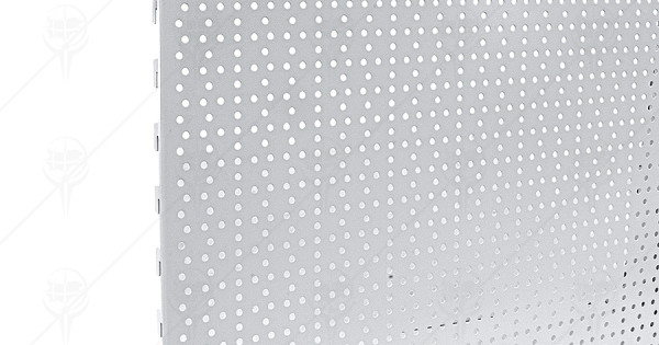 BACK PANEL PERFORATED ONE SIDE PAINTED 400 x 665 mm/1mm