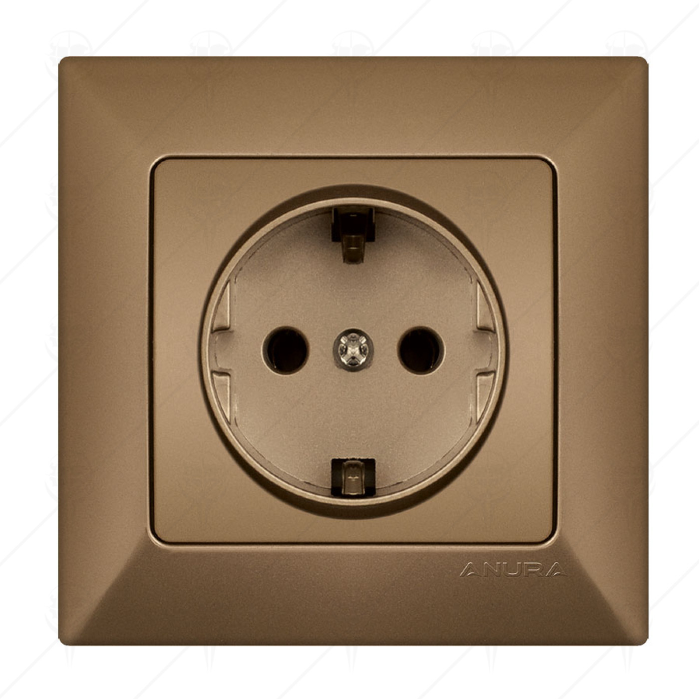 EARTHED SOCKET GOLD ANURA