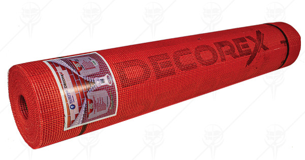 МРЕЖА АРМИРОВ. 160 г 50 м2 ЧЕРВЕНА DECOREX
