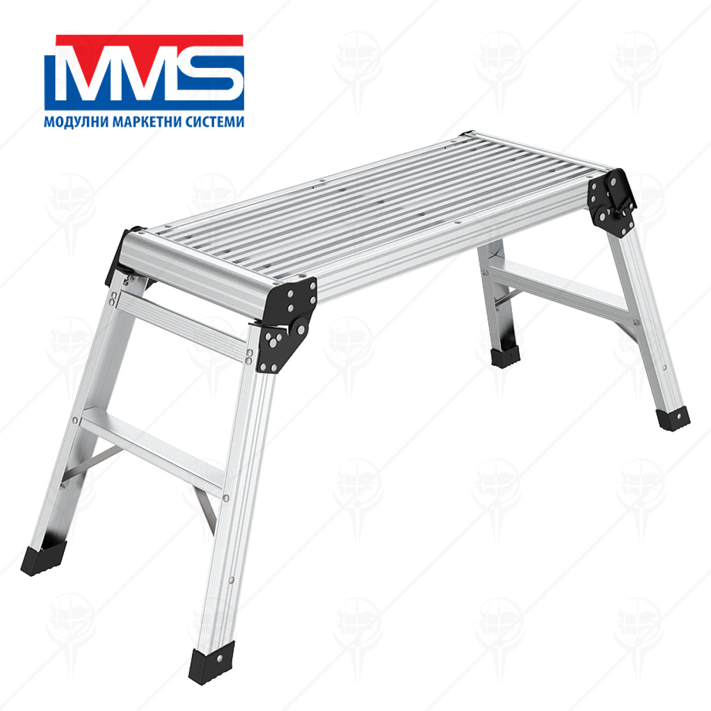 LADDER PLATFORM 75х30х48 cm MMS/2,50 м/150 KG