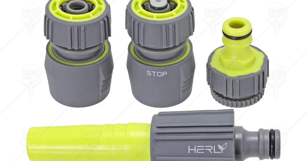 SPRAY SET TPR-SPRAY NOZZLE 1/2" HOSE CONNECTOR 1/2" HOSE CONNECTOR WITH ...